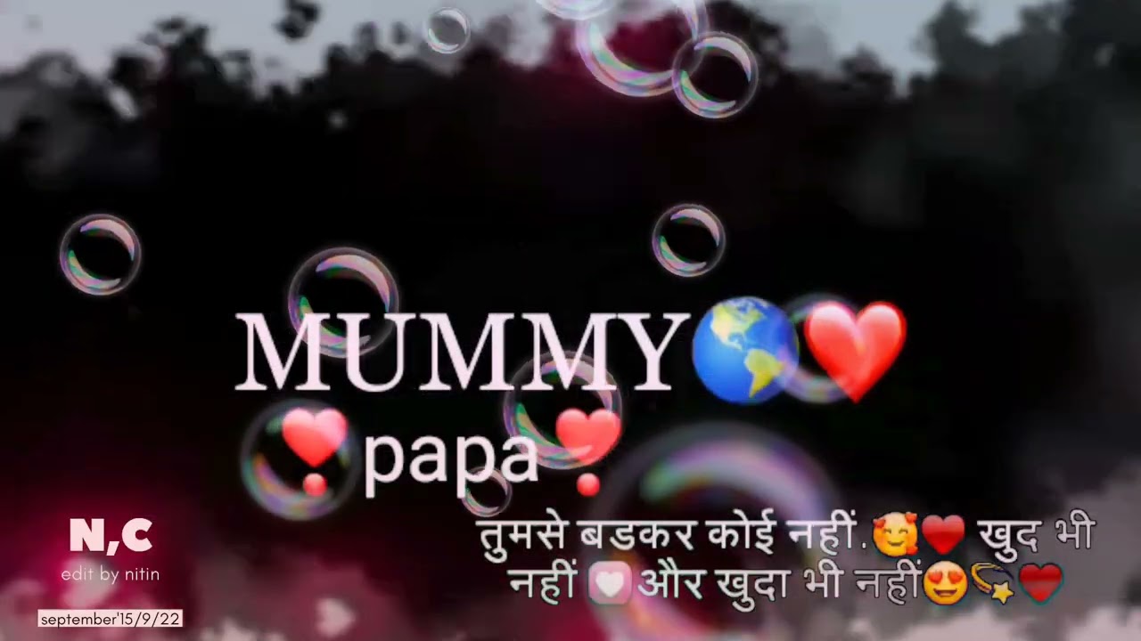 maa&papa_status_video... 💖 💫📸 - YouTube