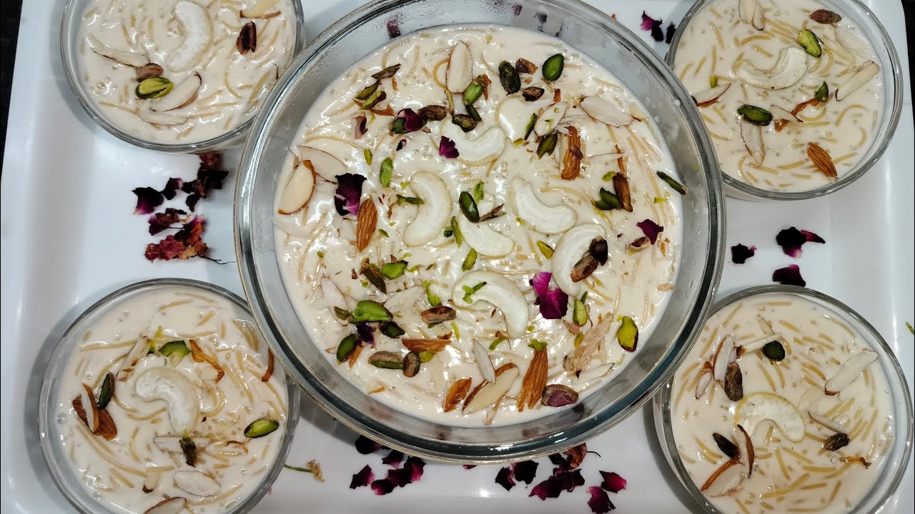 Doodh Ki Seviyan Recipe | Semiyan Kese Banaye | Milk Vermicelli ...