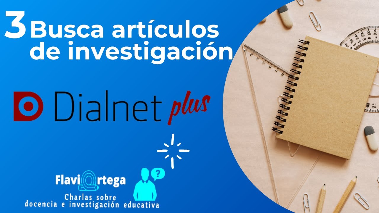 Cómo buscar artículos en Dialnet plus - YouTube
