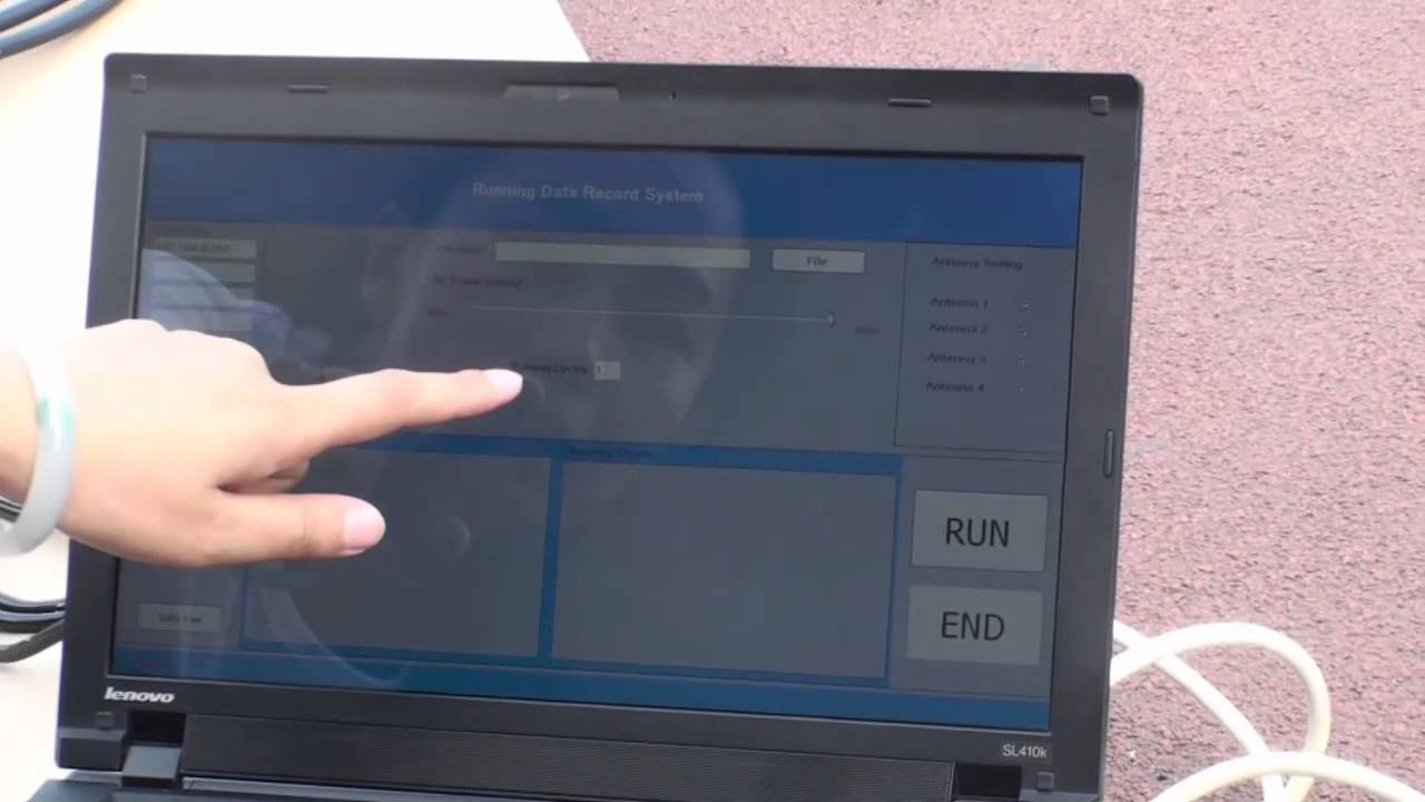 Marathon sport timing system - YouTube