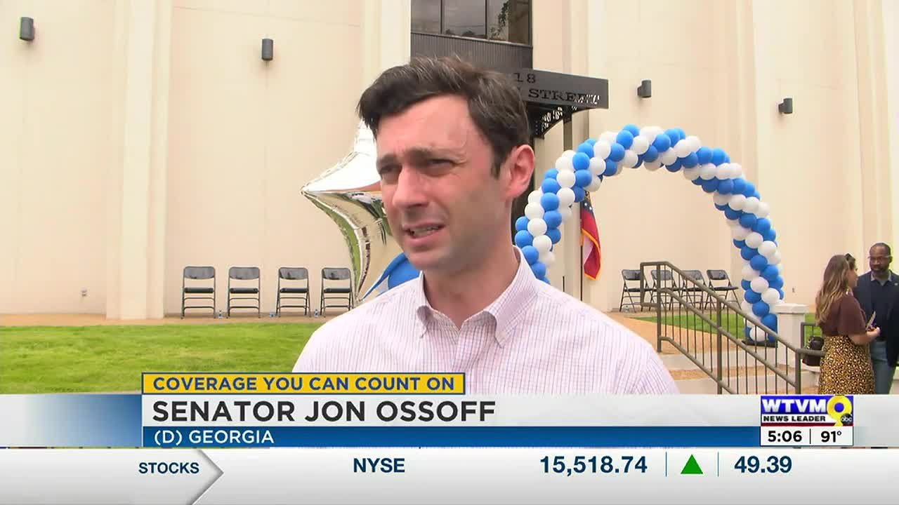 Georgia Senator Jon Ossoff opens Columbus constituent services office ...