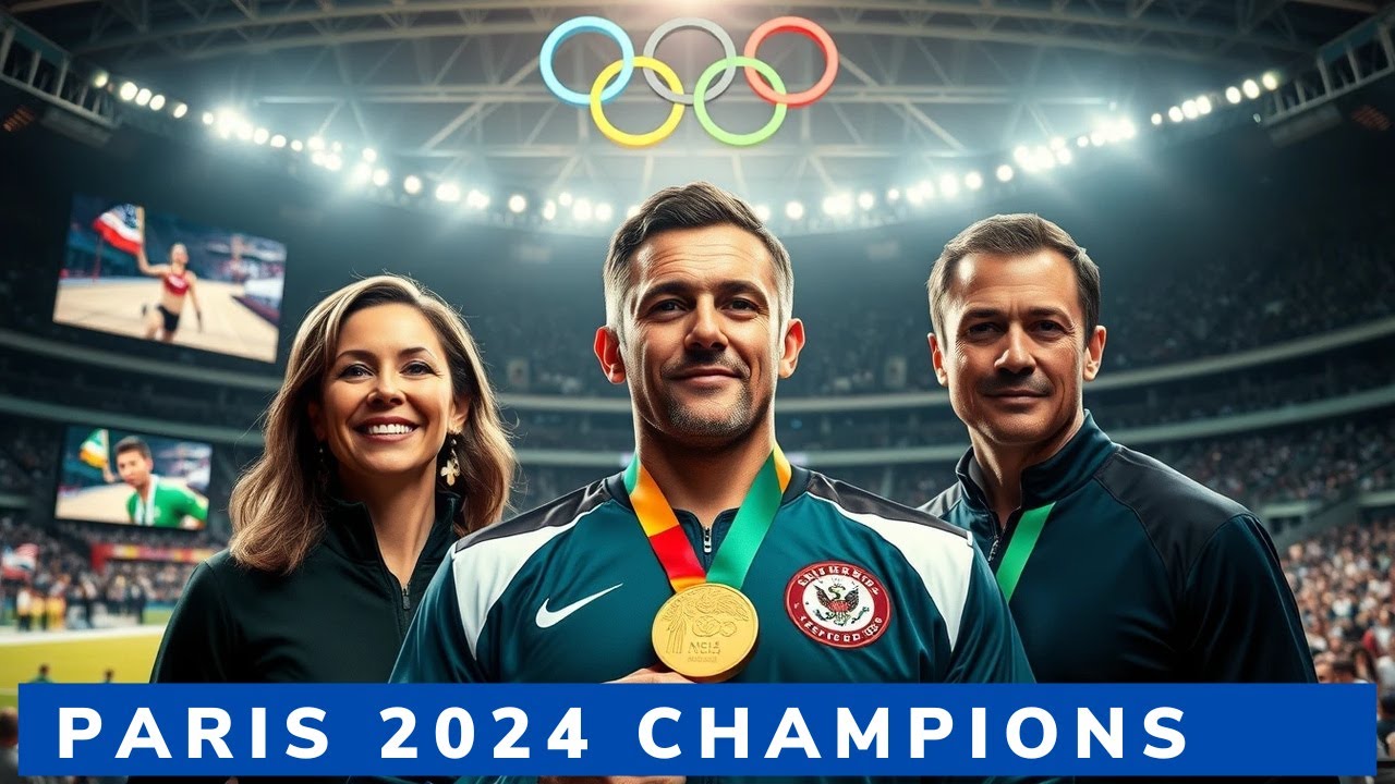 The Greatest Paris 2024 Olympics Gold Winners - YouTube