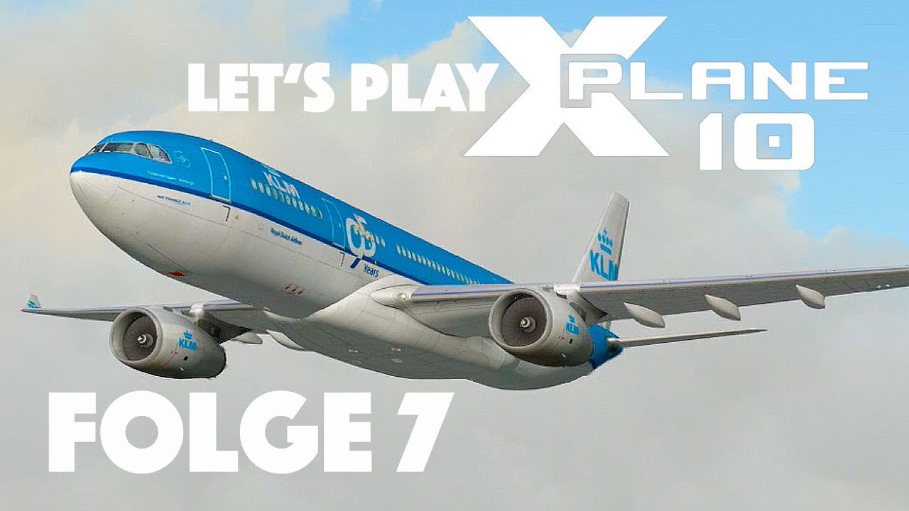 X-Plane Folge 7 - EHAM - SBGL - Takeoff in Amsterdam - YouTube