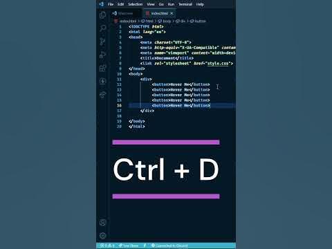 Duplicate code Line in Visual Studio Code | vs code shortcut keys how to Duplicate line 2023 ...