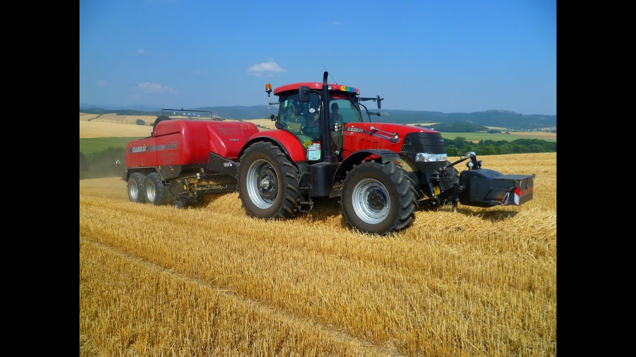 New Case IH 230 Puma CVX | New Case IH LB433 | Harvest | HD - YouTube