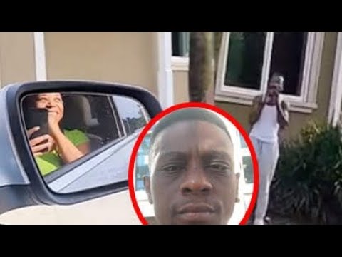 STALKER PULLS UP TO BOOSIE HOUSE😱😡 - YouTube