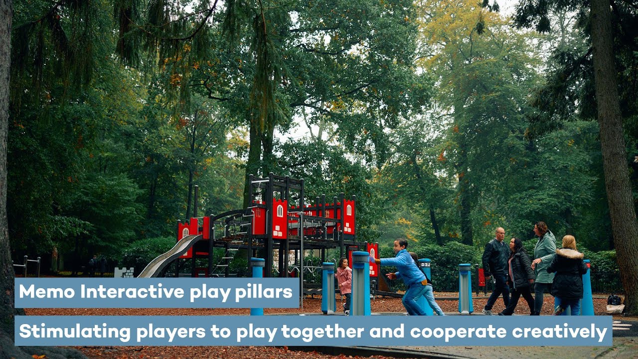 Memo Interactive play pillars - YouTube