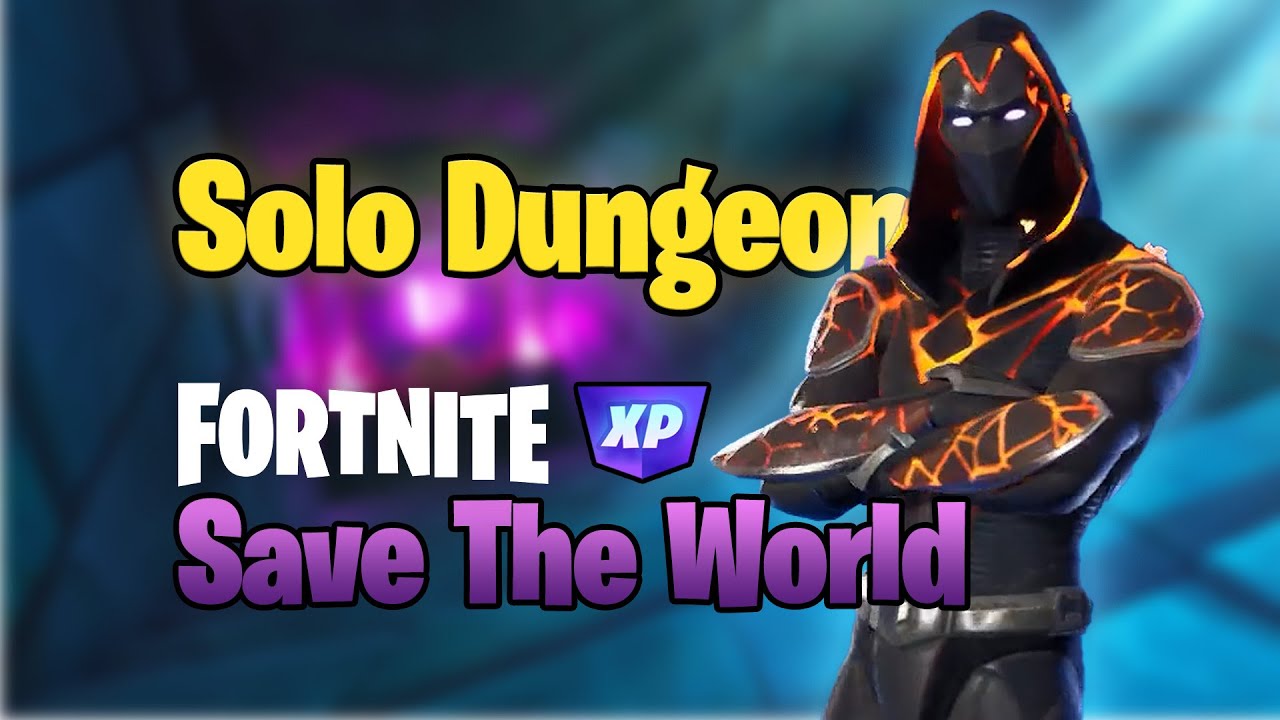 Fortnite Crypts Dungeon Solo Gameplay (Save The World).. ft. Minigun ...