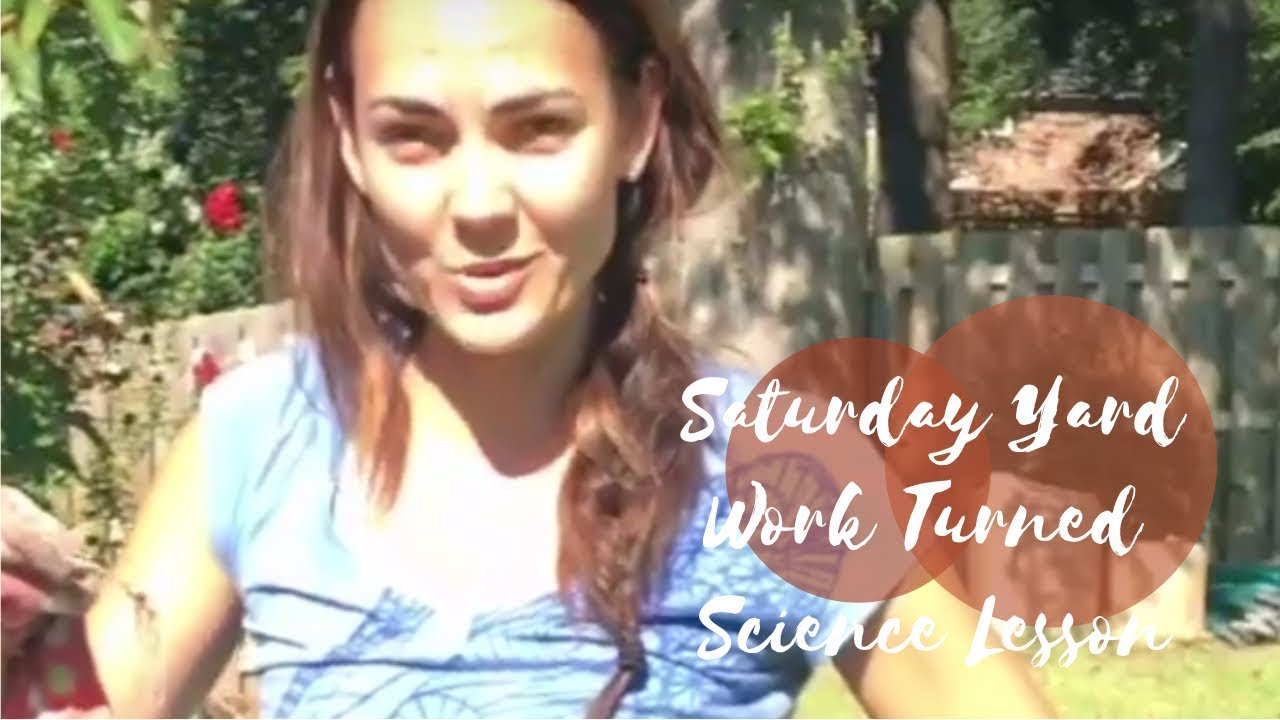Saturday Yard Work Turned Science Lesson - YouTube