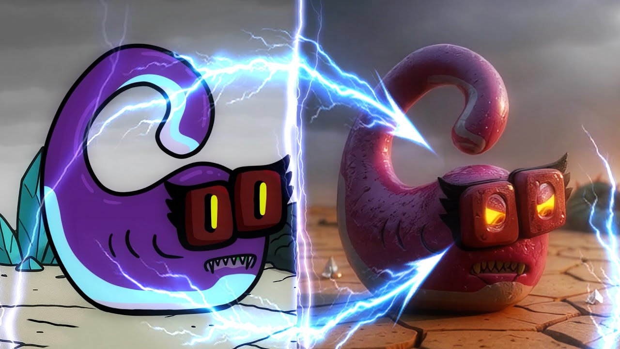 Original Number Lore vs Realistic 3D Remake — The Ultimate Comparison ...
