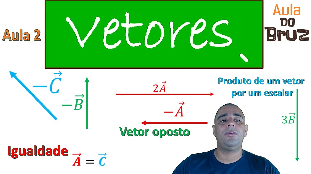 Vetores (Igualdade, vetor oposto e produto de um vetor por um escalar ...