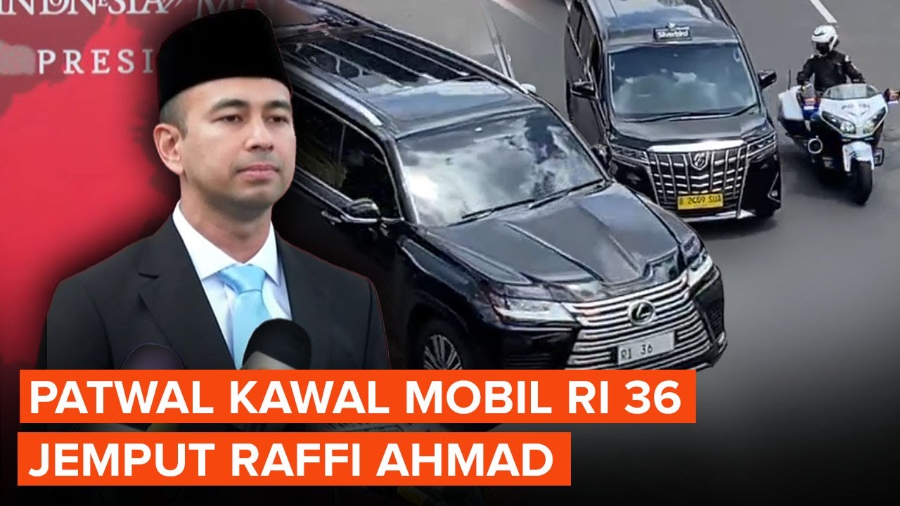 Terkuak! Mobil RI 36 Hendak Jemput Raffi Saat Patwal "Tunjuk" Alphard ...