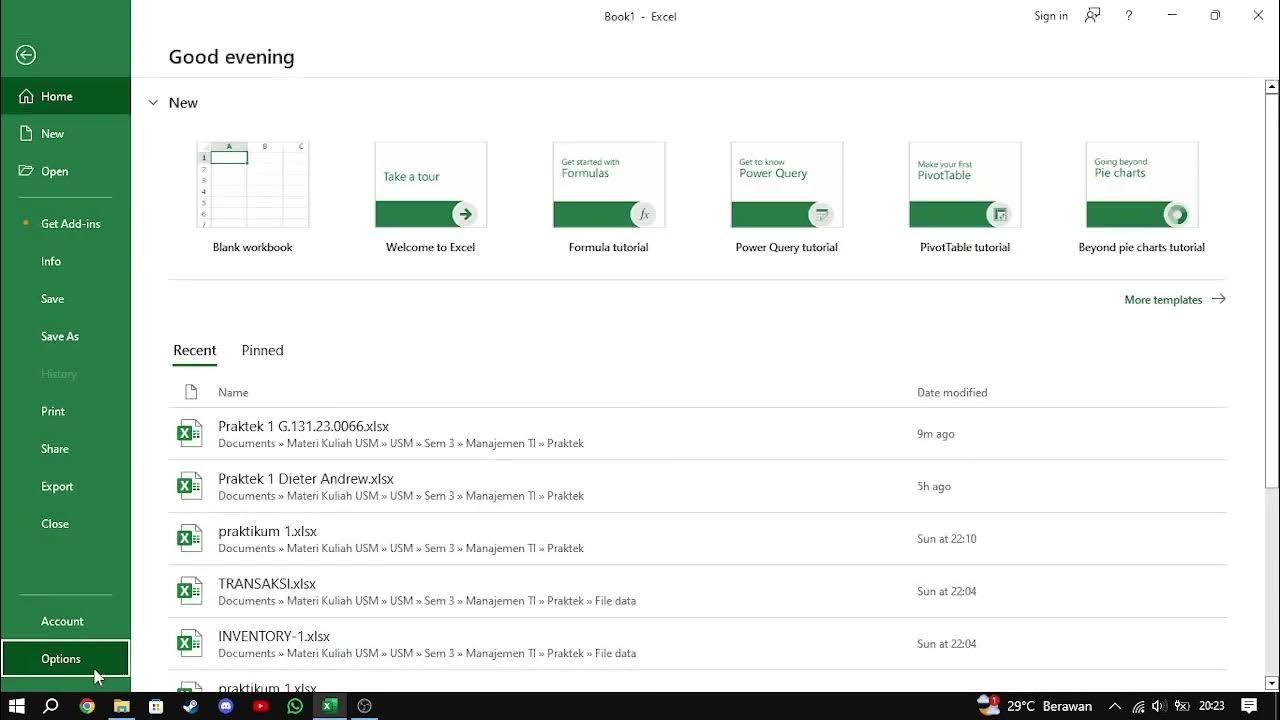 Tutorial Import Data Ms.Access, TXT/CSV, dan DBase ke Excel (Praktikum 1 Manajemen Layanan TI ...