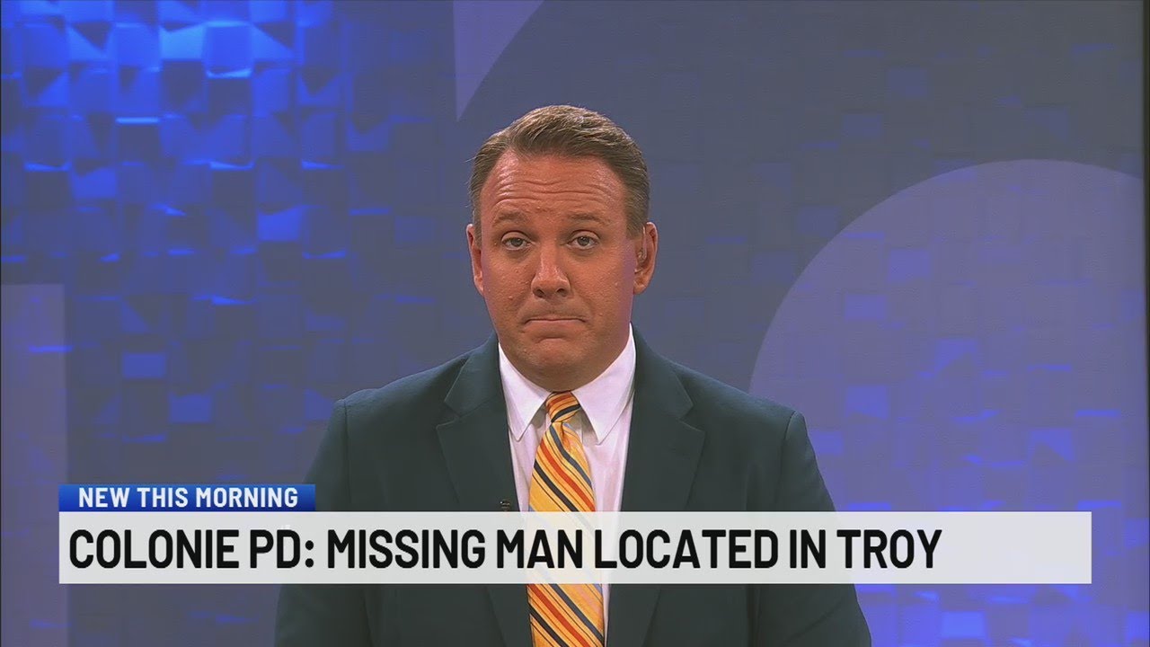 Colonie PD: Missing man located in Troy - YouTube