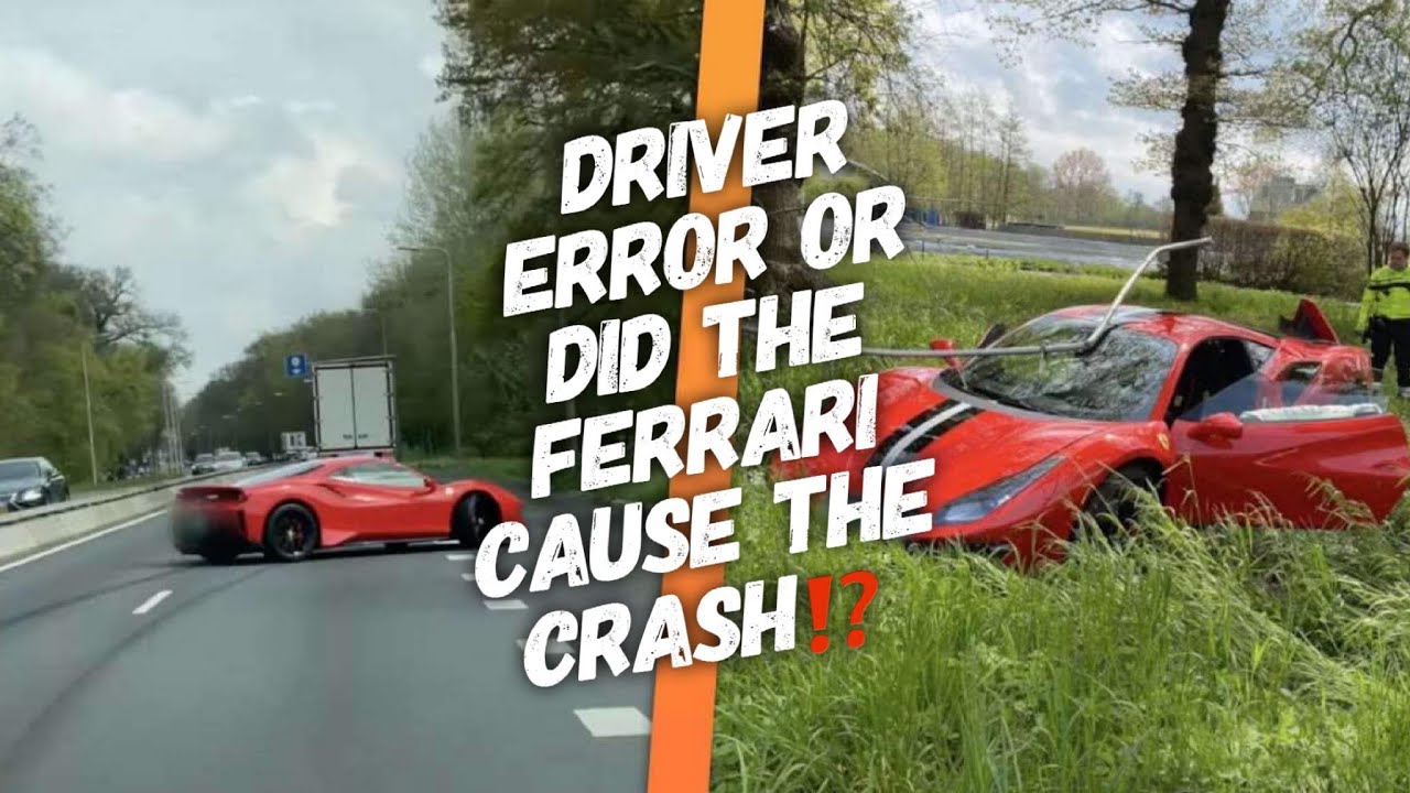 Crazy Ferrari 488 Pista Crashed After ONE DAY Of Ownership - YouTube