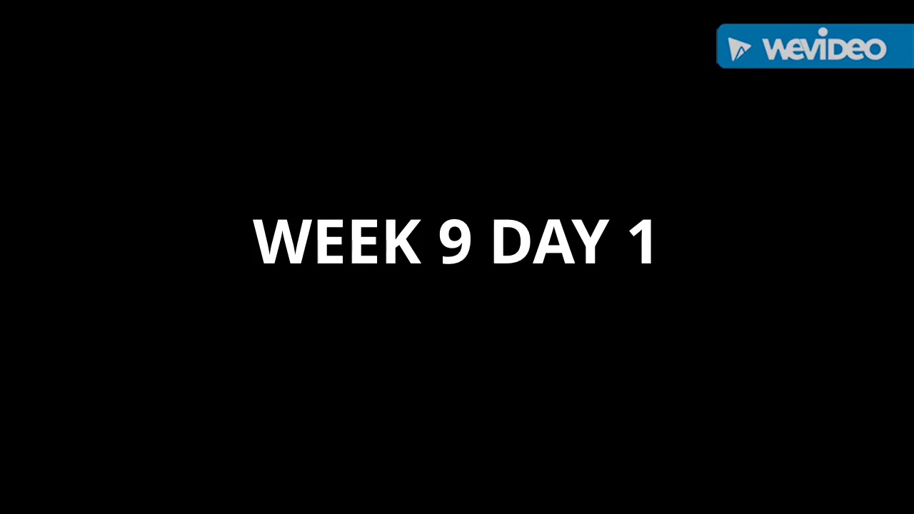 Week 9 Day 1 Youtube