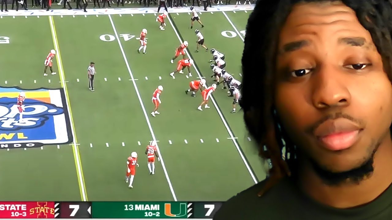IM IN DISGUST #13 Miami vs #18 Iowa State | Pop-Tarts Bowl | 2024 ...