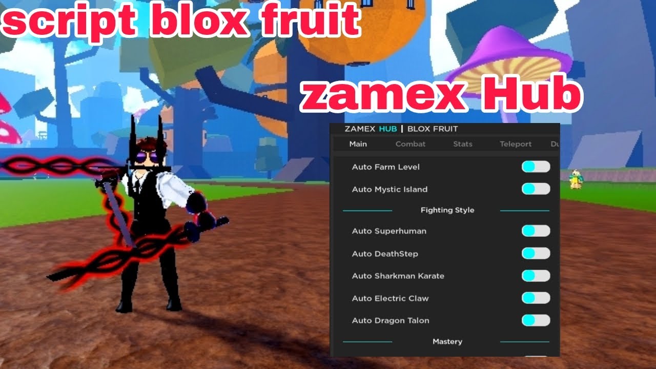 Blox fruit update 19 Client EVON new script auto farm [Zamex Hub] trên ...