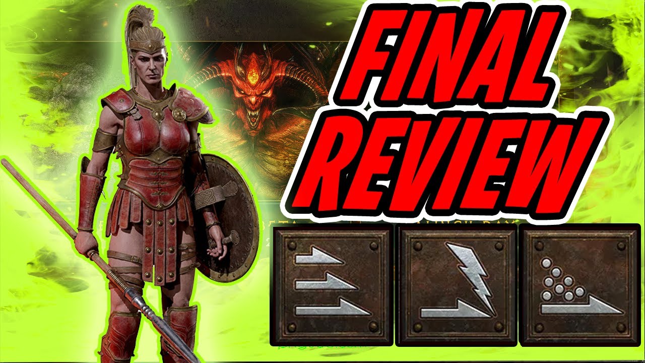 Diablo 2 Resurrected BETA Final Review - YouTube