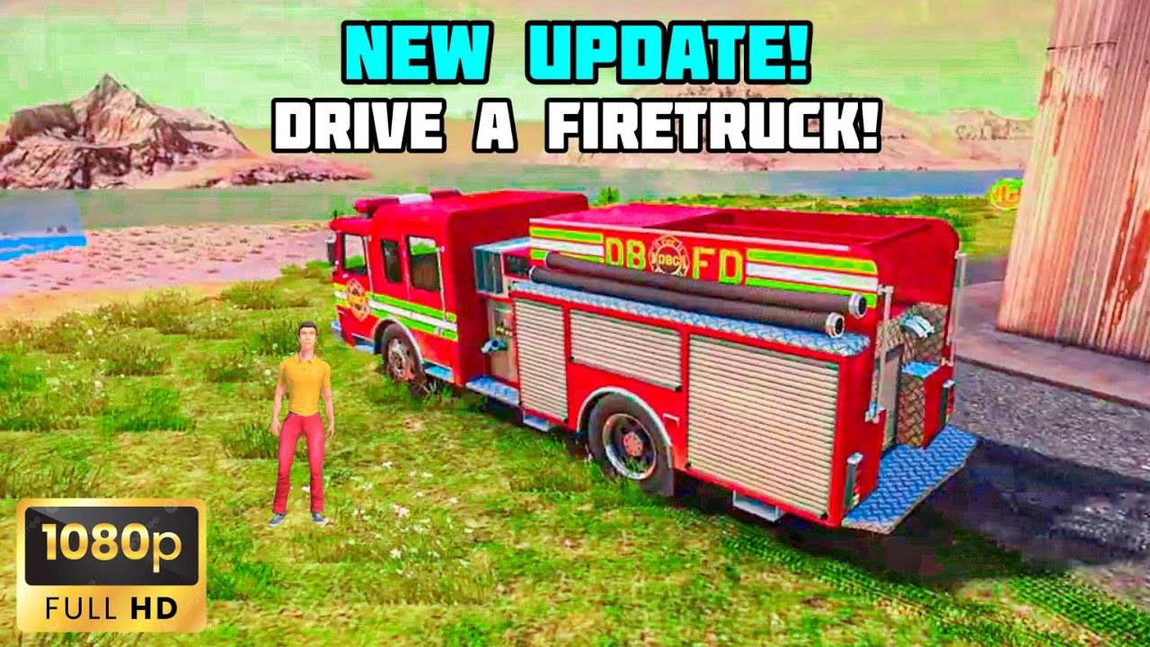 NEW UPDATE! NOW WE CAN DRIVE A FIRETRUCK AND MORE | OFF THE ROAD HD ...