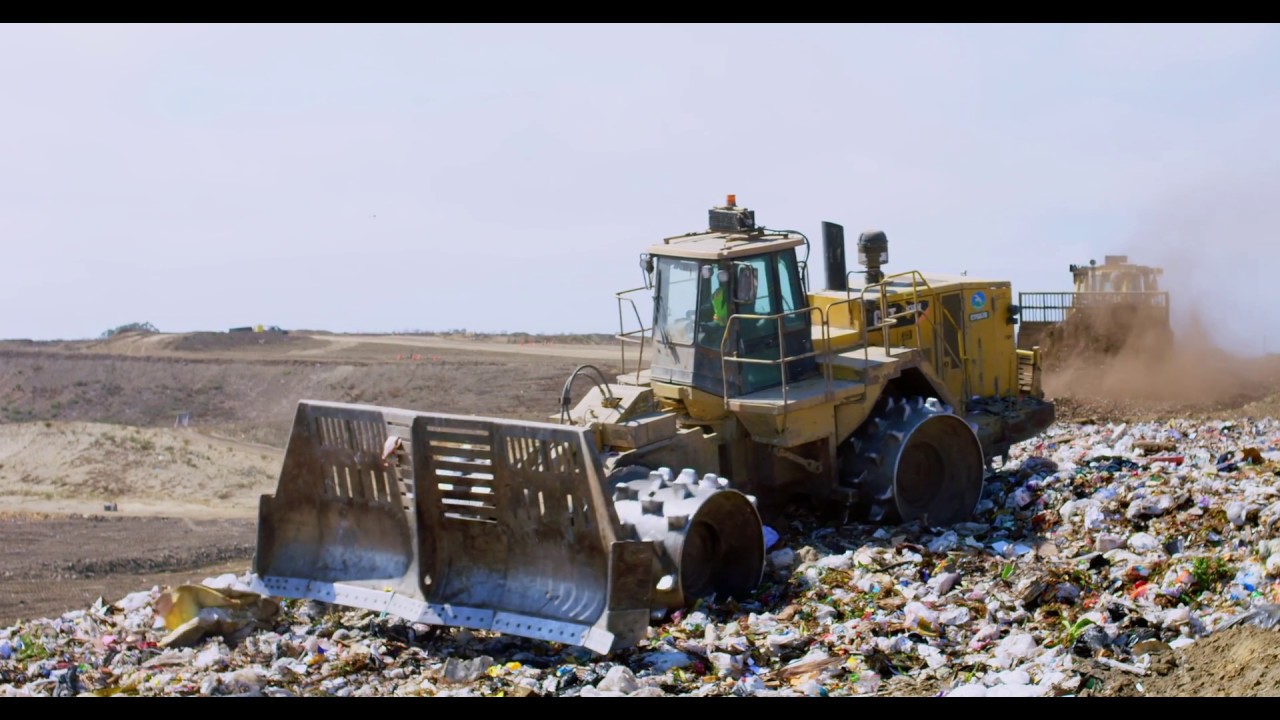 A Different Perspective: Driving The Caterpillar 836H Landfill ...
