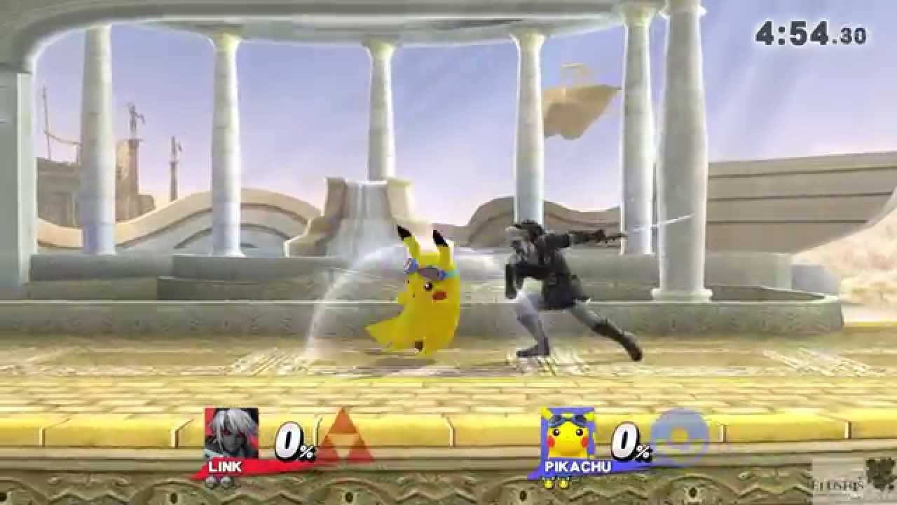 Super Smash Bros Wii U. For Glory Pikachu VS Link 1 vs 1 Online Mode ...