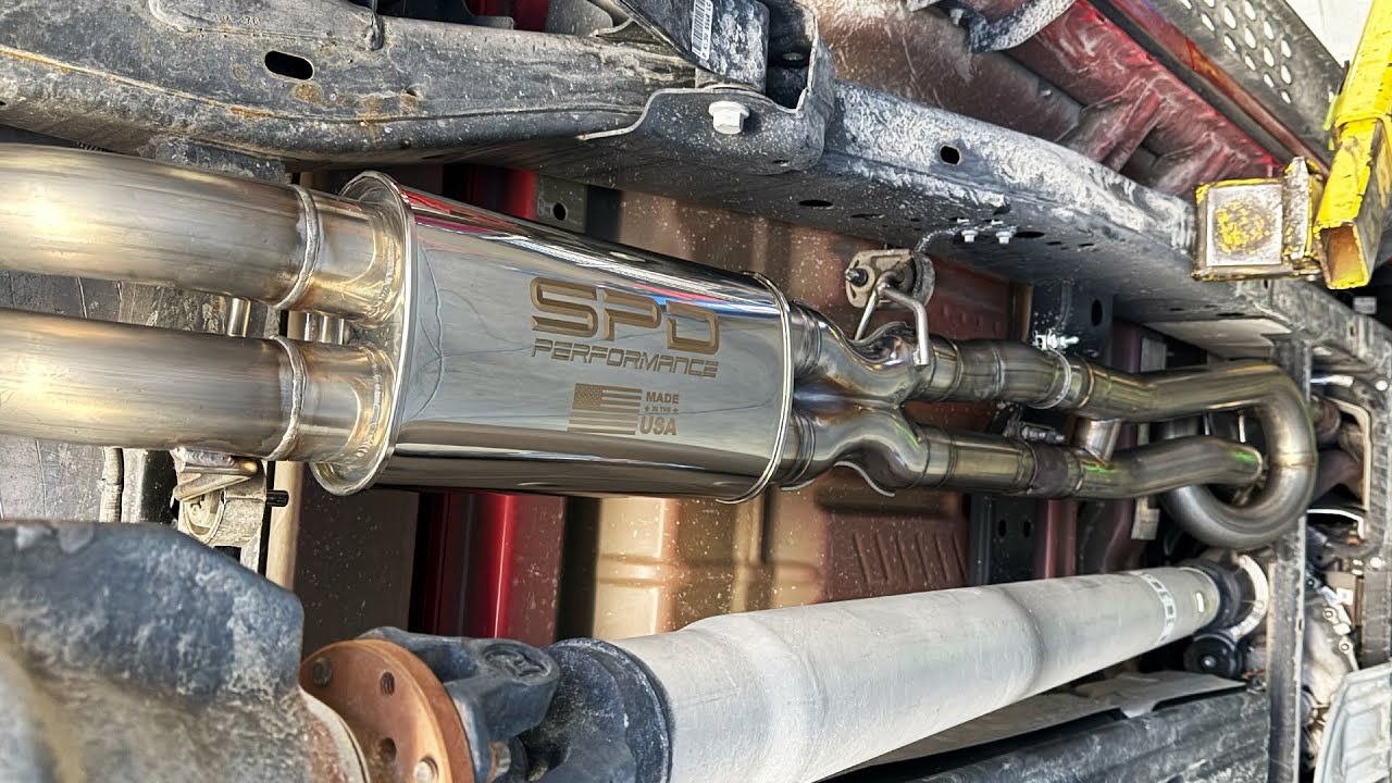 SPD Trombone and HX Muffler Ford F150 Raptor - First impressions - YouTube