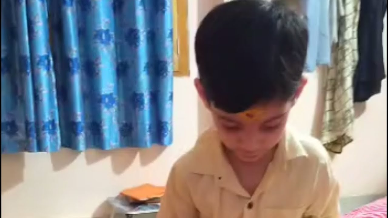 #sanatandharma #hanumanchalisa #bhajan #tranding cute boy singing ...
