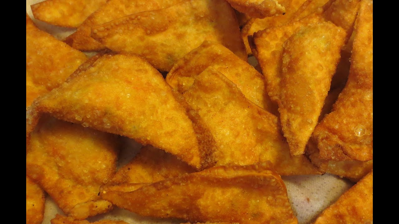 Won Ton Cream Cheese - YouTube