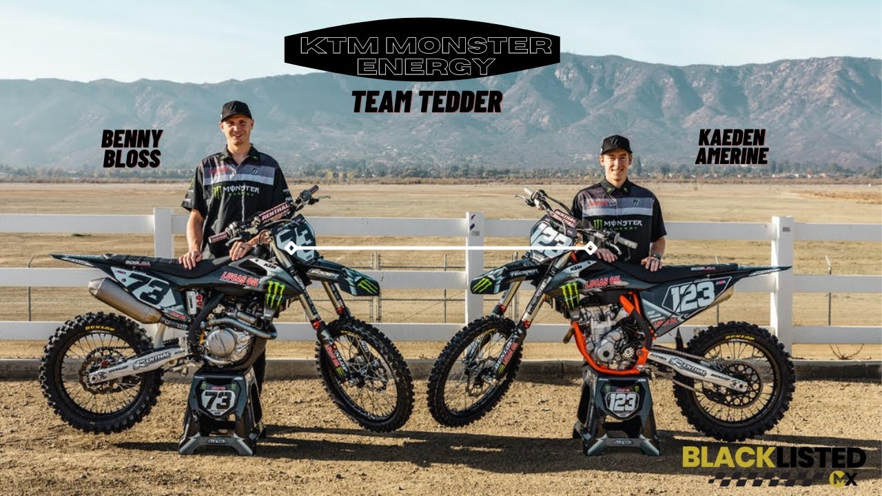 Team Riders Announced For KTM/Monster Energy Team Tedder 2022 ...