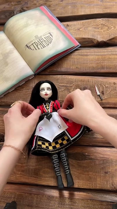 Итоговый образ Алисы из игры Alice: Madness Returns #куклы #ооак #doll ...