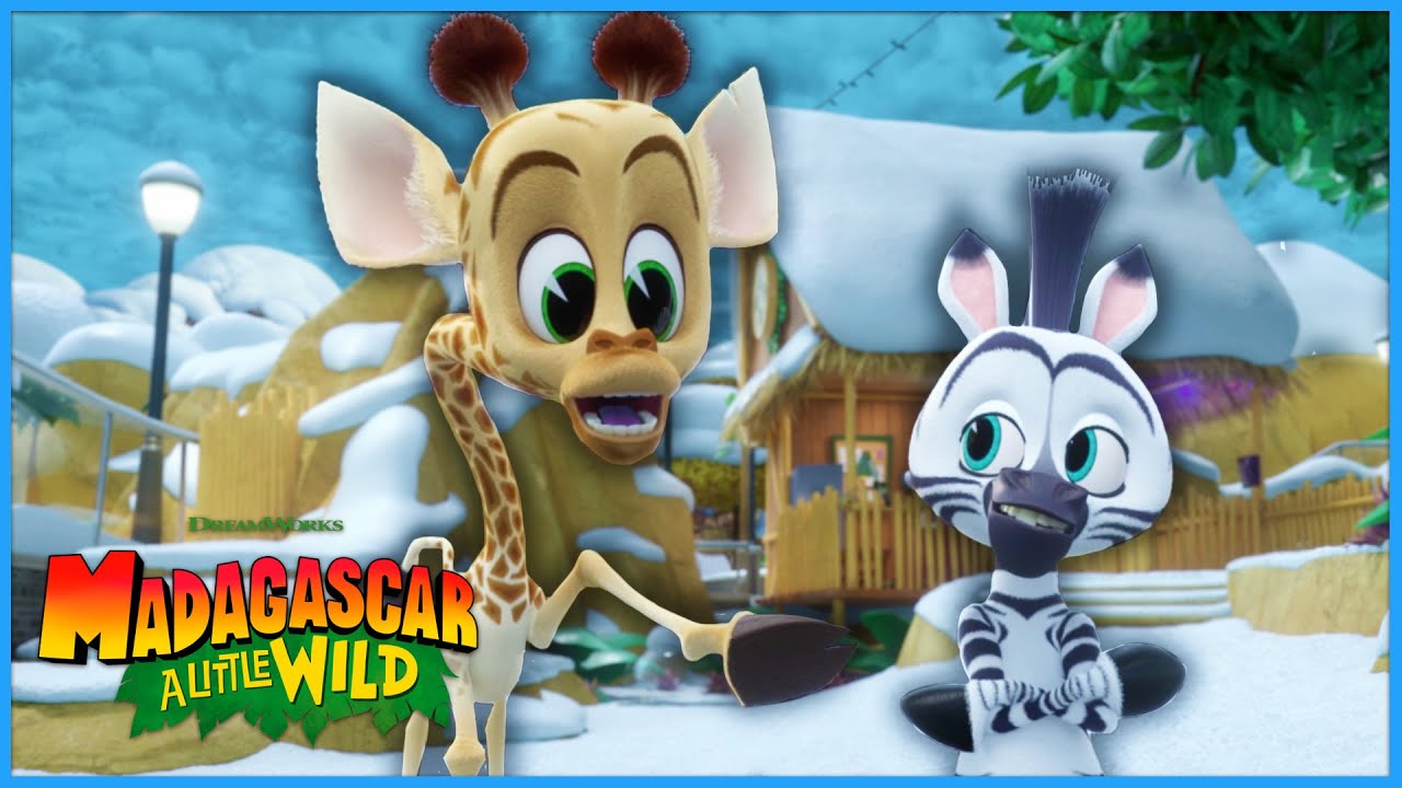 A Fun Snowy Day | DreamWorks Madagascar - YouTube