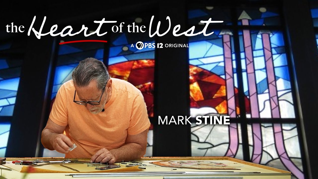 From Childhood Hobby to Stained Glass Pro: How Mark Stine Built His Art Empire - YouTube