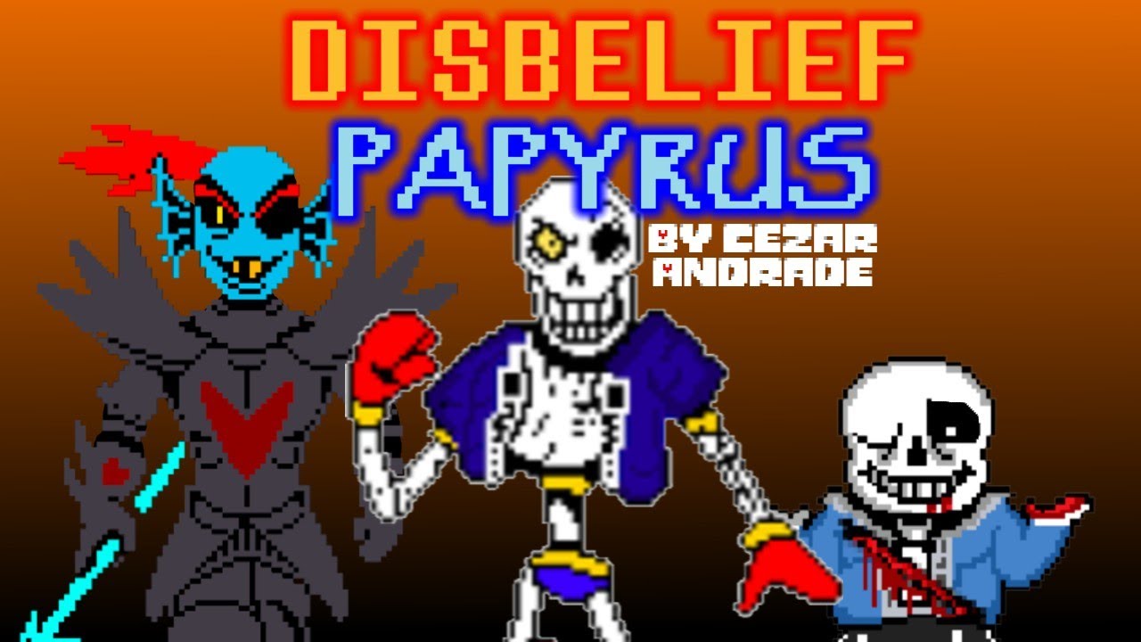 THE FULL UNOFFICIAL DISBELIEF GAME IS OUT AND ITS GREAT || Undertale ...