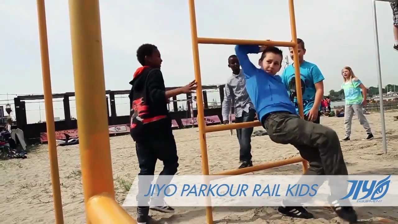 JIYO PARKOUR RAILS - JIYO EQUIPMENT - YouTube