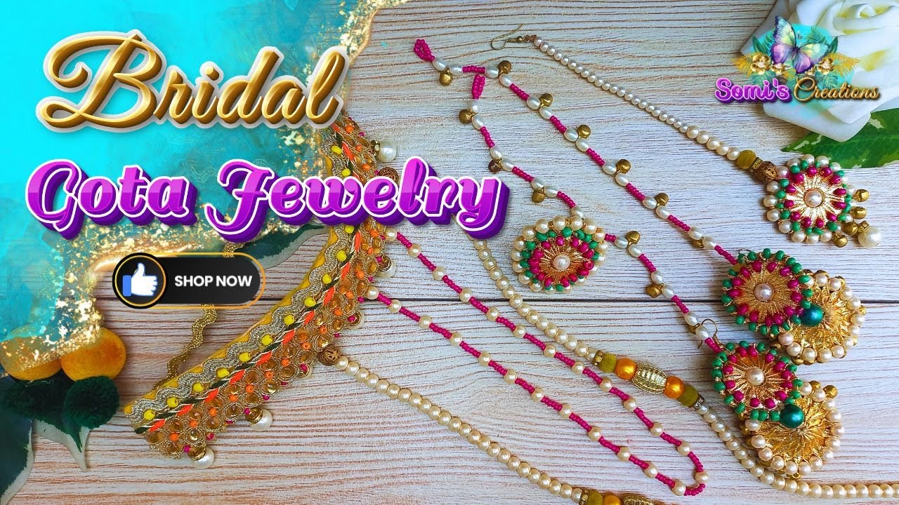 Bridal Gotta Jewelry | Wedding Jewelry Collection | Pakistani Bridal ...