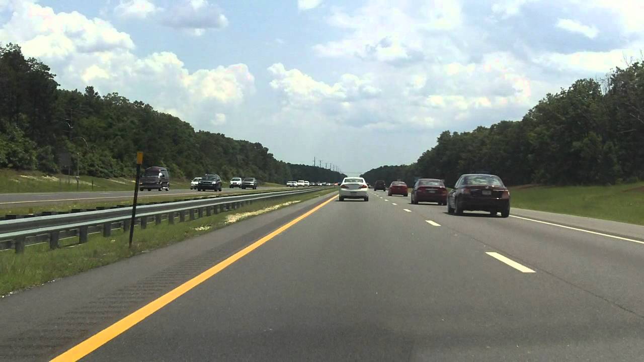 Atlantic City Expressway (Exits 38 to 28) eastbound - YouTube