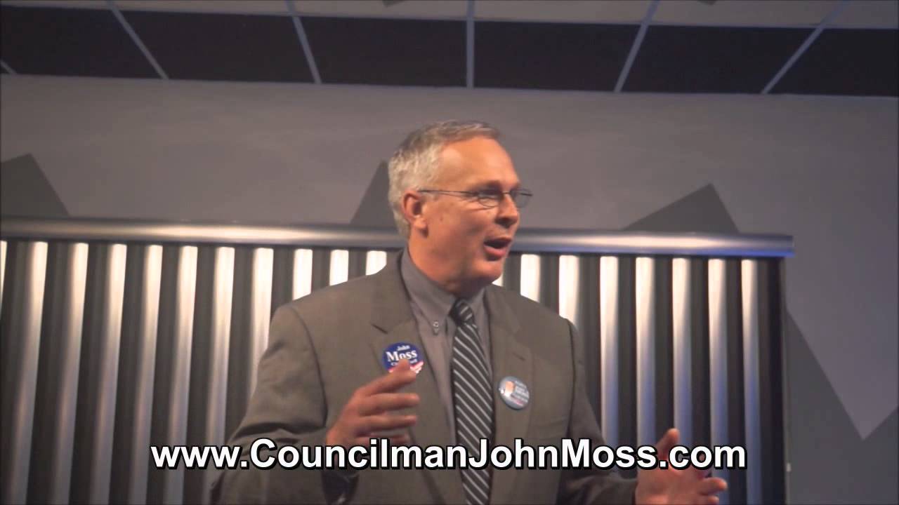 John Moss for City Council, October 9th 2014 - YouTube