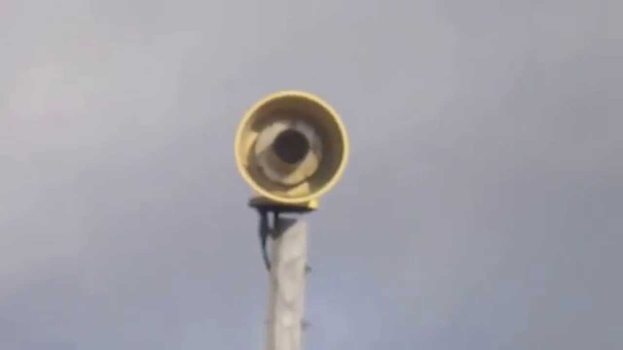 ACA P-15 Siren Test Near Seward, IL 12-1-15 - YouTube