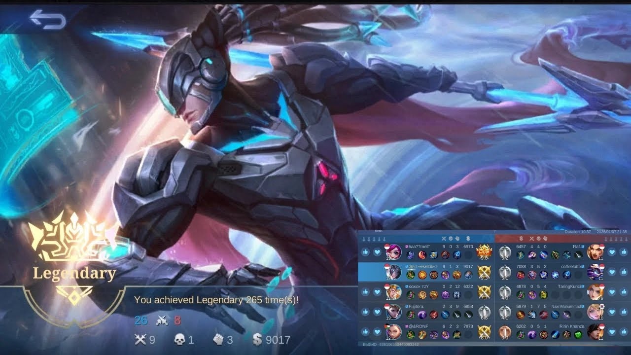 Gameplay Alpha Build Tank Mobile Legend 2025 - YouTube