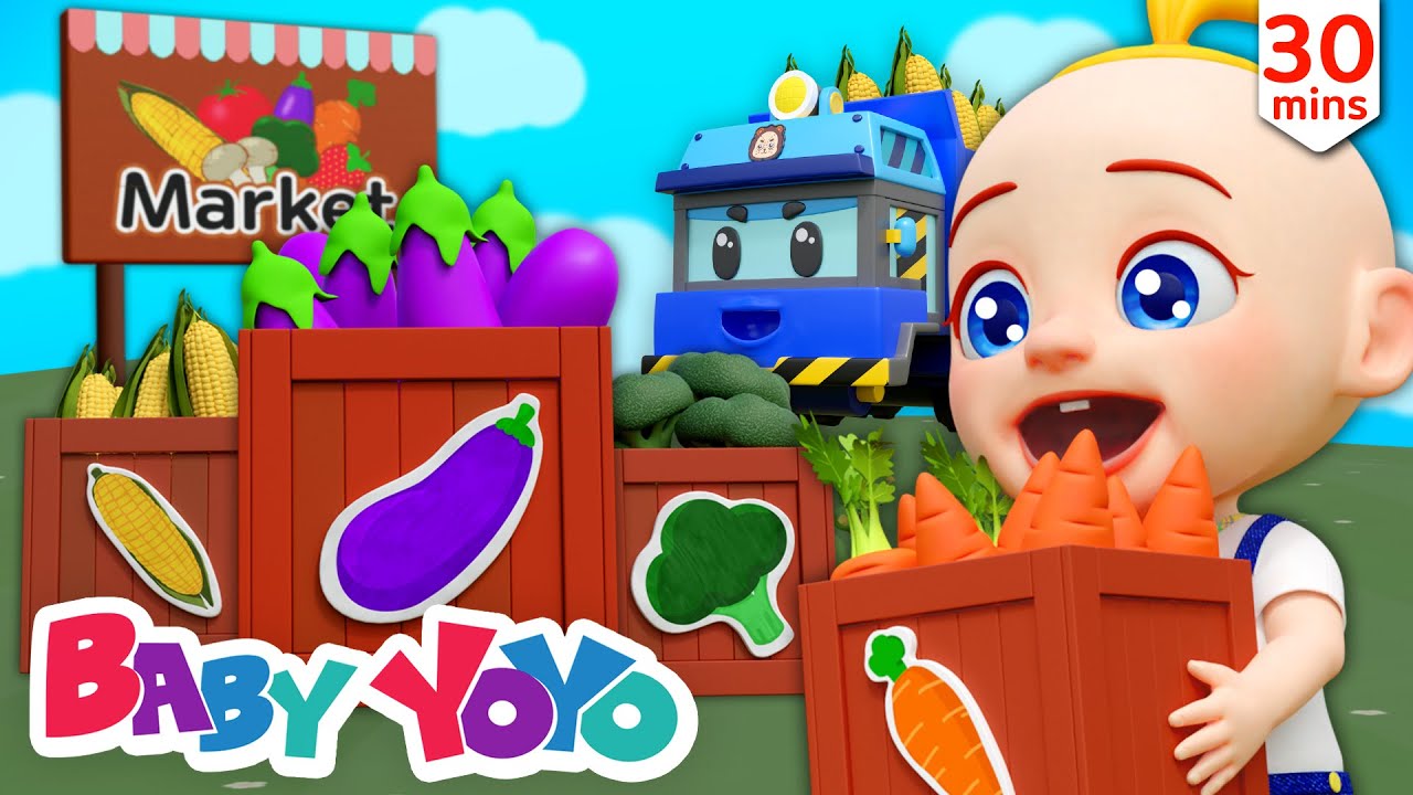 Cartoons for Kids | Construction Vehicles | Nursery rhymes | Baby yoyo ...