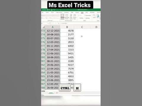 Ms Excel Tricks 🔥| Learn Excel Tricks 🔥| #shorts #msexcel - YouTube