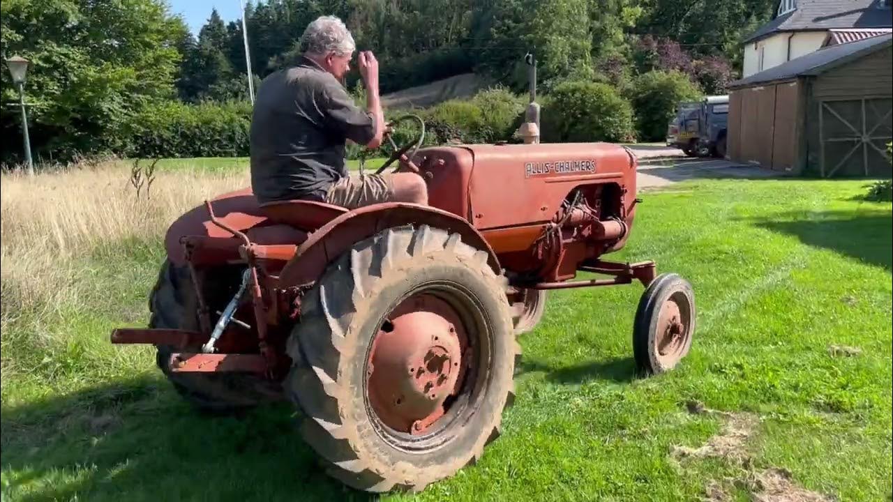 Allis Chalmers D272 c1957 Driving - YouTube