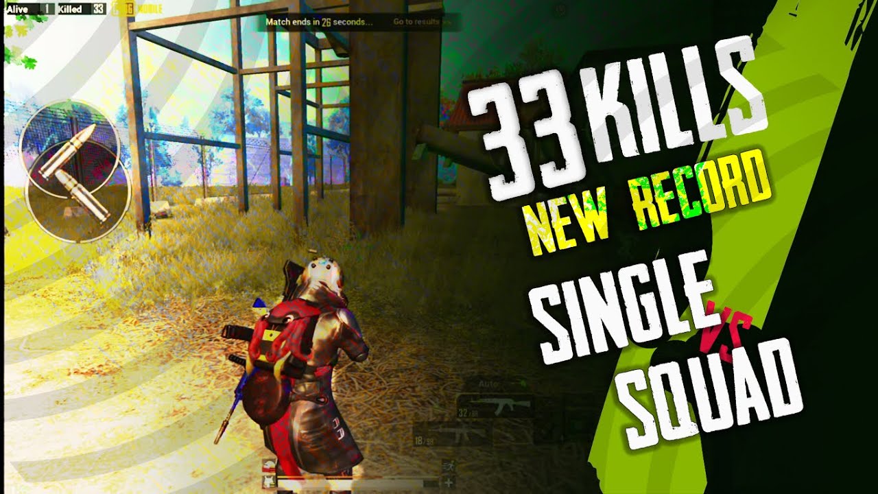 33 Kills Solo Vs Squad | DAMAGE 4000+ MY NEW RECORD | ASIA SERVER 🔴 ...