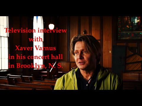 RTL TELEVISION INTERVIEW WITH ORGANIST XAVER VARNUS IN HIS CONCERT HALL ...