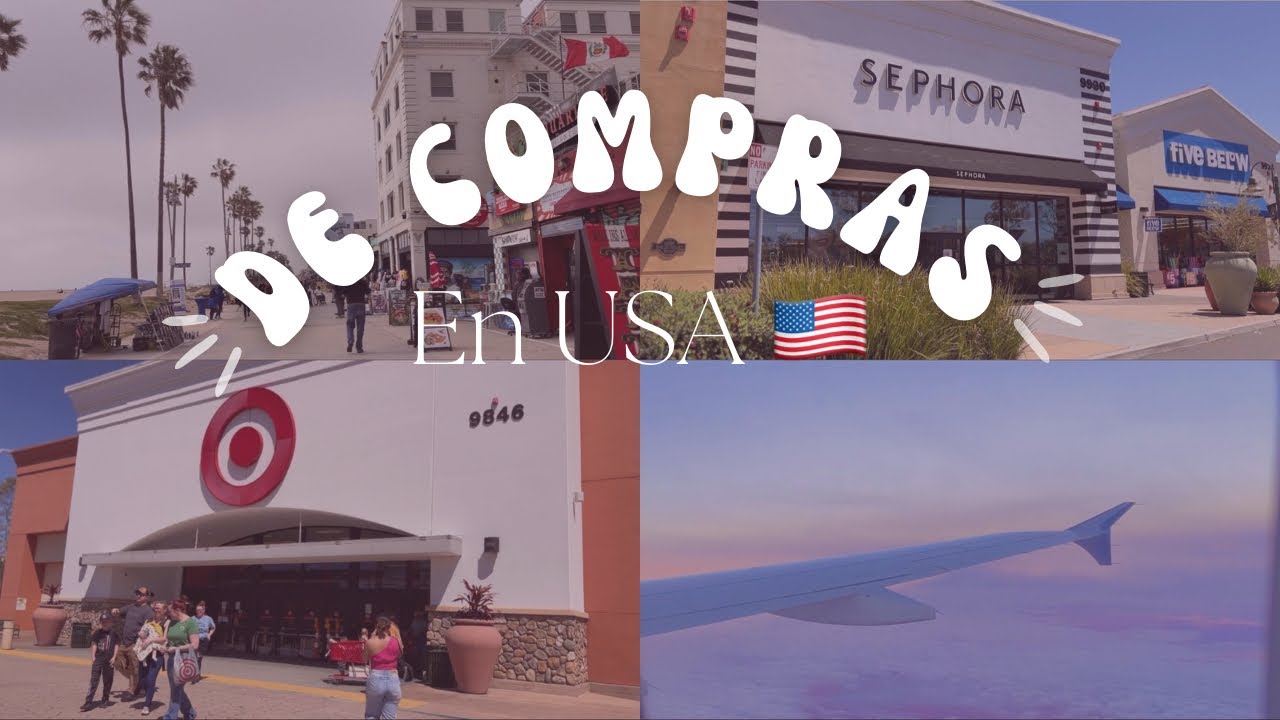 DE COMPRAS EN USA 🇺🇸 | LOS ÁNGELES | TOURS EN TIENDAS| SHOPPING VLOG 🛍️ - YouTube