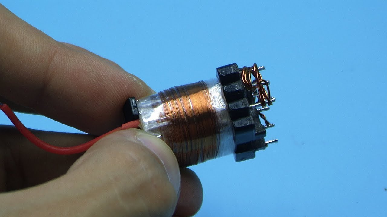 How to reel up transformer for electroshock device - YouTube