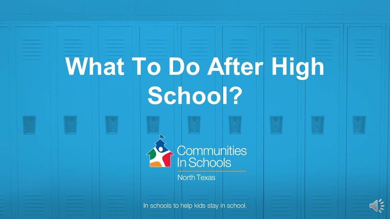 What to do After High School? - YouTube