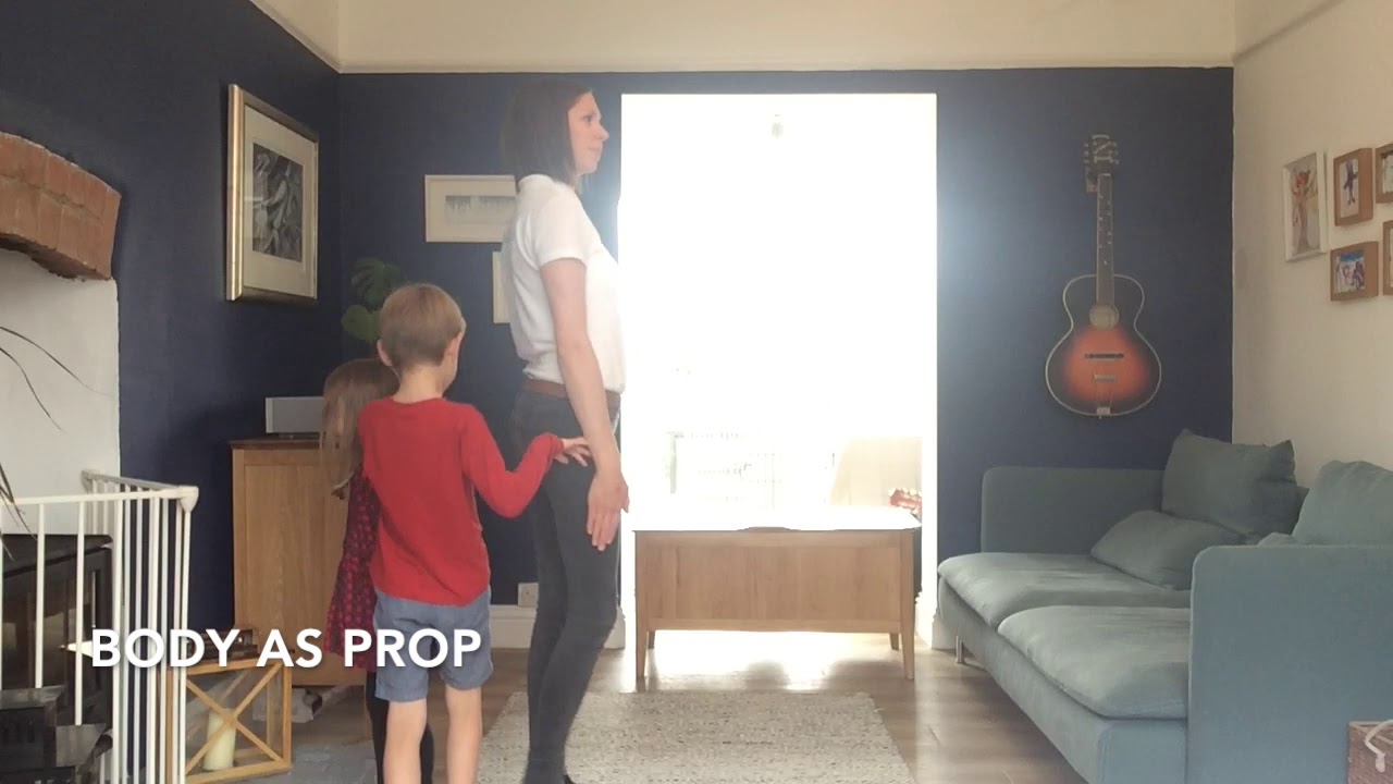 Body as prop - YouTube