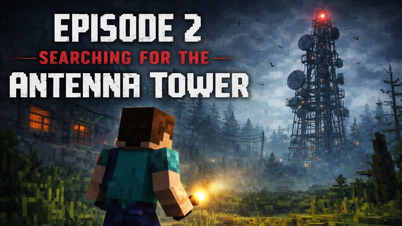 Minecraft Horror – Project OU-812 Ep. 2: Searching for the antenna ...